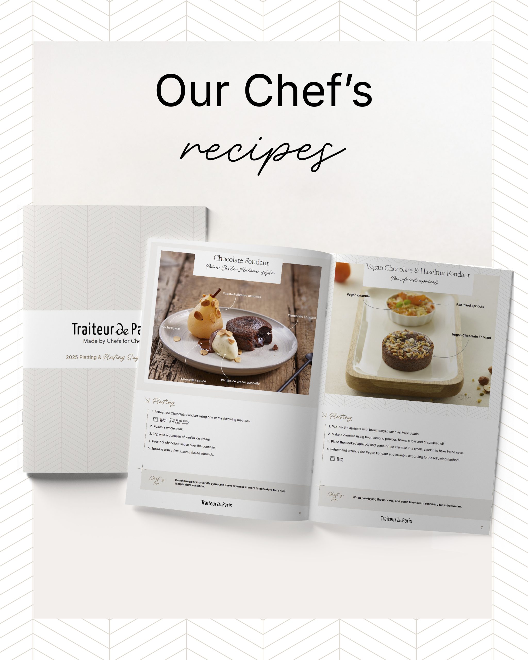 Download our Chef's Recipes | Traiteur de Paris UK-IRE